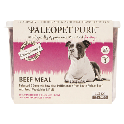 Paleopet Pure Beef Meal For Dogs 1.2kg | PnP