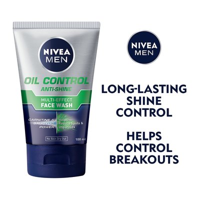 Nivea For Men Oil Control Face Wash 100ml | PnP