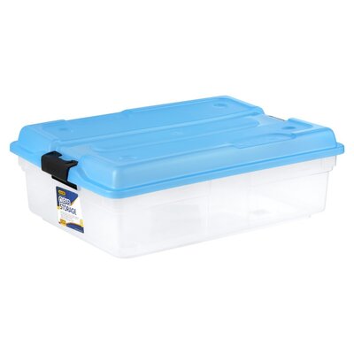 Addis Clear Storage Box 26L Blue | PnP
