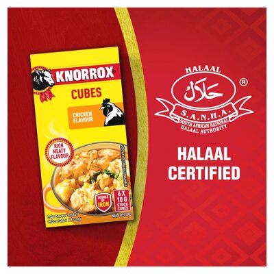 Knorrox Chicken Stock Cubes 6 x 10g | PnP