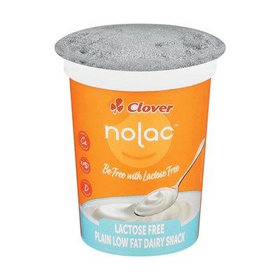 Clover Nolac Lactose Free Yoghurt Plain 150g | PnP