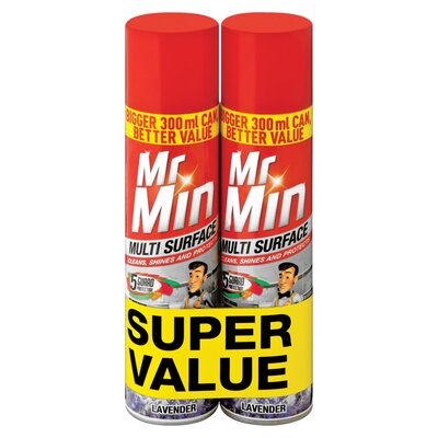 Mr Min Multi Surface Lavender 300ml 2ea | PnP