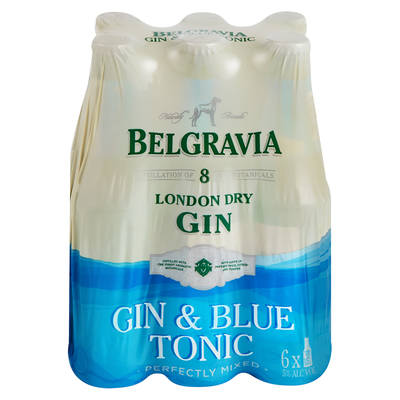 Belgravia Gin & Pink Tonic NRB 6 x 275ml | PnP