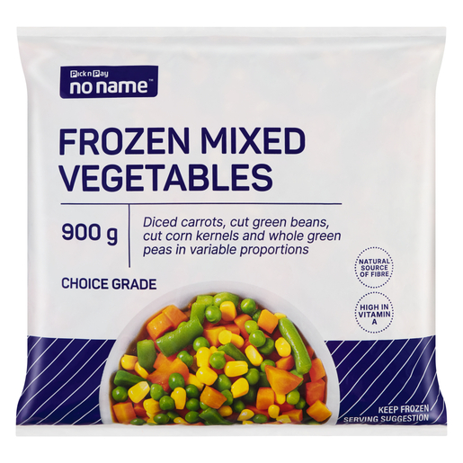 No Name Mixed Vegetables 900g | PnP