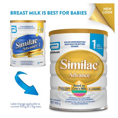 Similac Adv Infant Formula Stage 1 900g | PnP