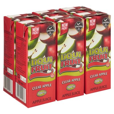 Liqui-Fruit Long Life Fruit Juice Apple 200ml x 6 | PnP
