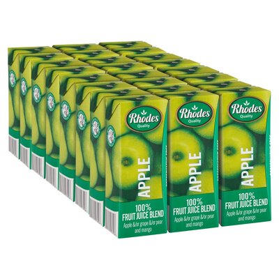 Rhodes 100% Fruit Juice Blend Apple 200ml x 24 | PnP