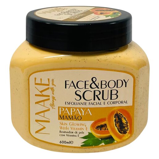 Maake Papaya Face & Body Scrub 600ml | PnP