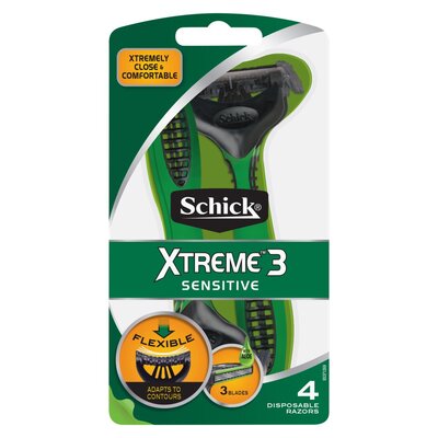 Schick Quattro Mens Disposable Razors | PnP