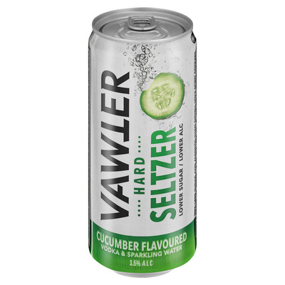 Vawter Hard Seltzer Cucumber Can 300ml | PnP