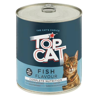 Top Cat Meatloaf Fish Flavour Cat Food 800g | PnP