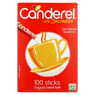 Canderel Yellow Stick Sachet 100ea | PnP