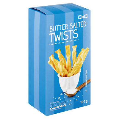 PnP All Butter Salted Twists 100g | PnP