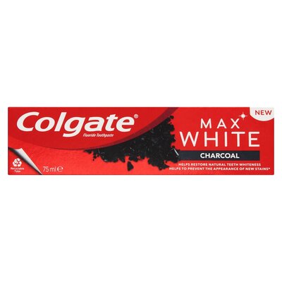Colgate Max White Charcoal Toothpaste 75ml | PnP