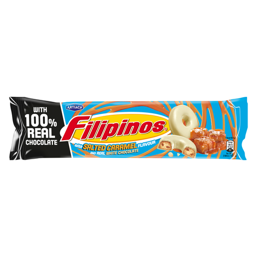 Filipinos Salted Caramel Flavour White Chocolate 128g | PnP