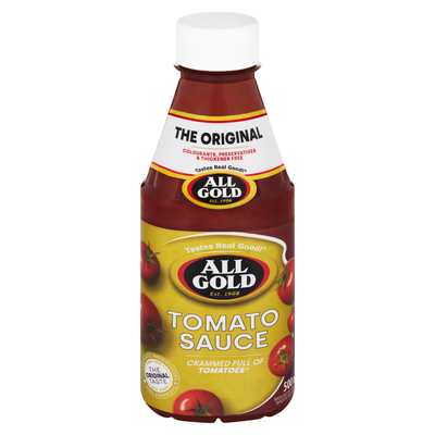All Gold Tomato Sauce Original 500ml | Smart Price Specials | PnP Home