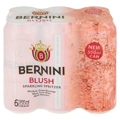 Bernini Blush Can 6 x 500ml | PnP
