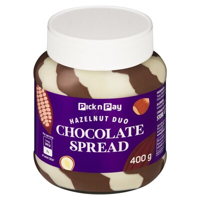 PnP Duo Chocolate Hazelnut Spread 400g | PnP