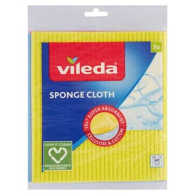 Vileda Sponge Cloth 3ea | PnP
