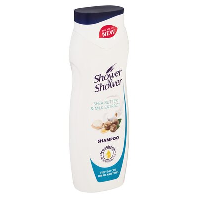 Shower To Shower Shea Butter & Milk Extract Shampoo 400ml | PnP