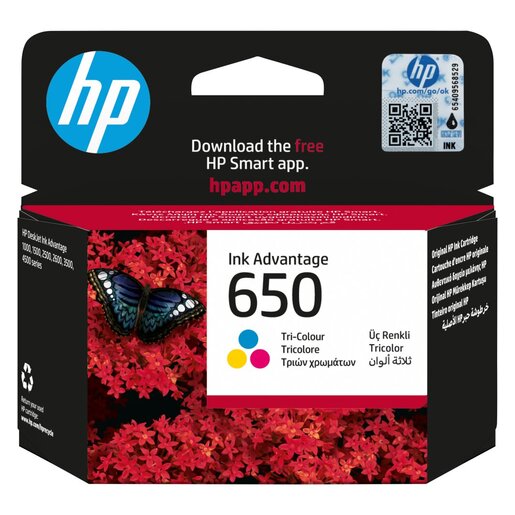 HP 650 Tri Col Ink Cartridge | Smart Price Specials | PnP Home