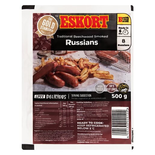 Eskort Smoked Russian Sausages 500g | Smart Price Specials | PnP Home