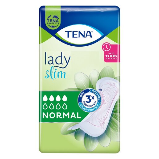 Tena Lady Normal Slim Pads 12 Pack | PnP