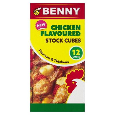 Benny Chicken Flavoured Stock Cubes 12 Pack | PnP