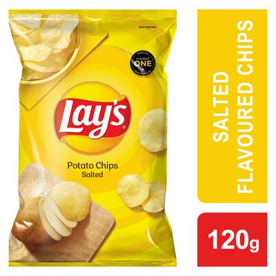 Lay's Salted Potato Chips 120g | PnP