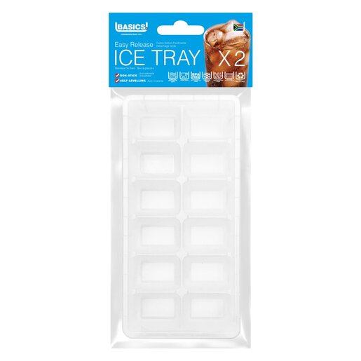 Basics Clear Ice Tray 2 Inch | PnP