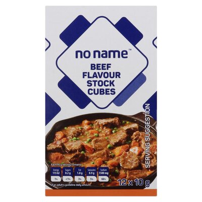 No Name Stock Cube Beef 12 Pack | PnP