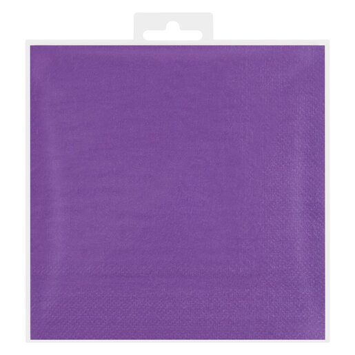 G&D Neon Purple Napkins 20 Pack | PnP