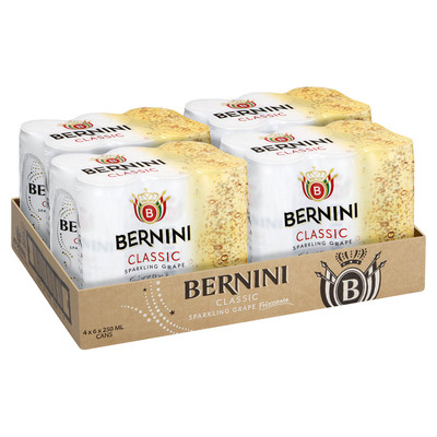 Bernini Classic Cans 24 x 250ml | PnP