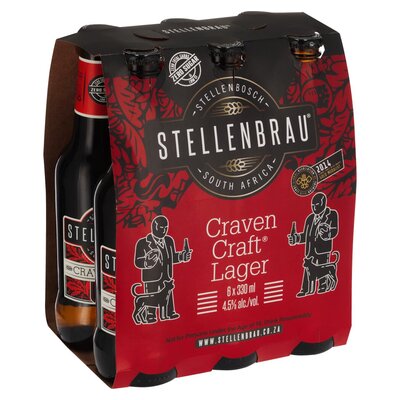 Stellenbrau Craven Craft Lager 6 x 330ml | PnP