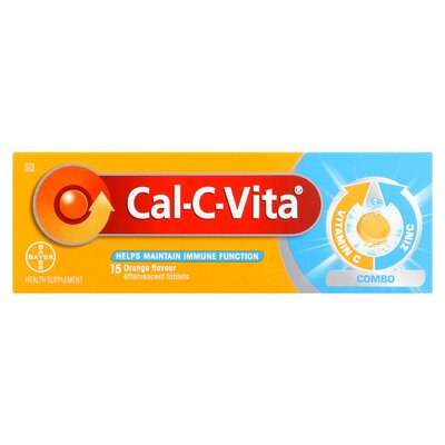 Cal-C-Vita Vitamin C Plus Effervescent Tablets 30s | PnP
