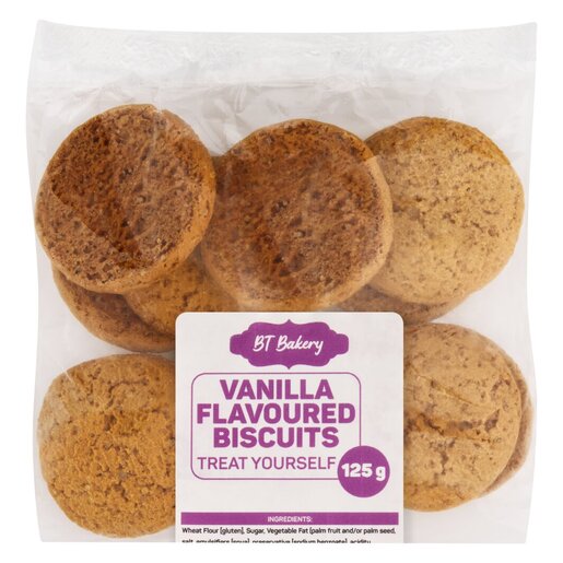 BT Vanilla Biscuits 125g | PnP