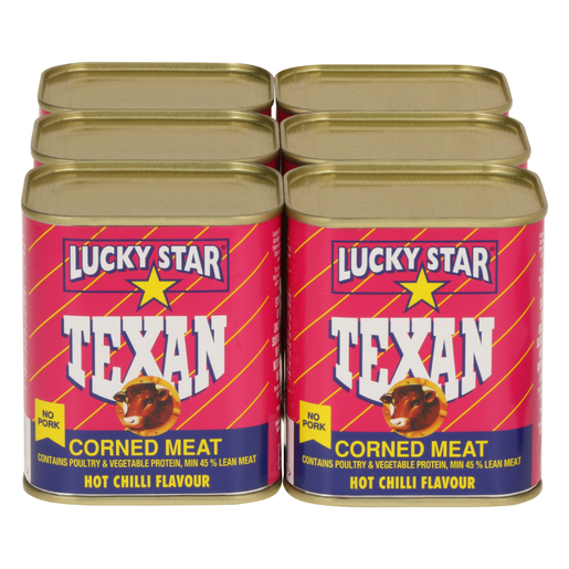 Lucky Star Corned Meat Hot Chilli 300g x 6 | PnP