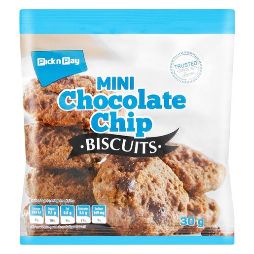 PnP Mini Choc Chip Biscuits 30g | Smart Price Specials | PnP Home