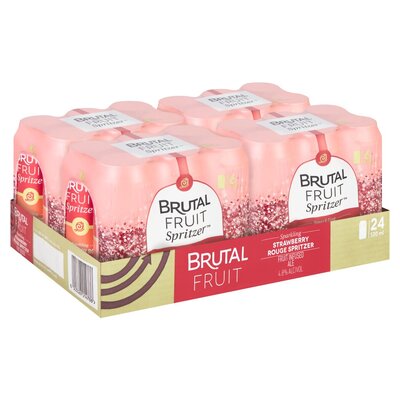 Brutal Fruit Strawberry Rouge 6 x 275ml | PnP