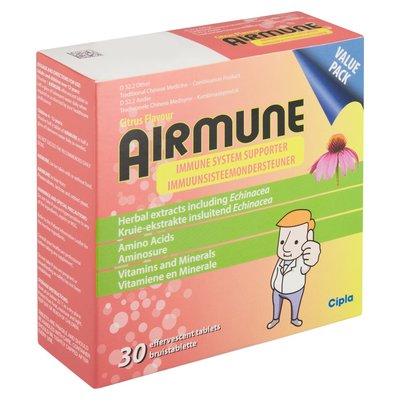 Airmune Effervescent Tablets 30s | PnP