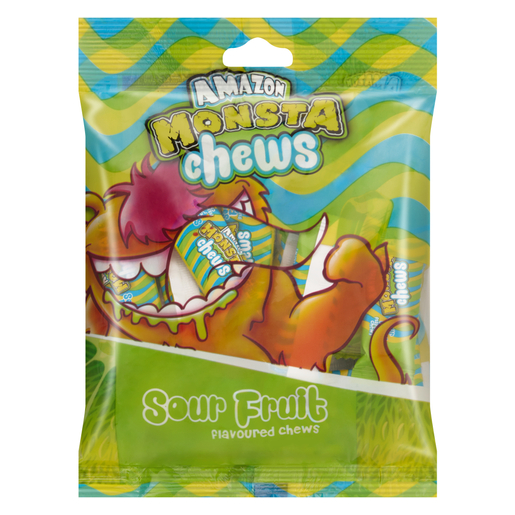 Amazon Sour Fruit Monsta Chews 17 Pack | PnP