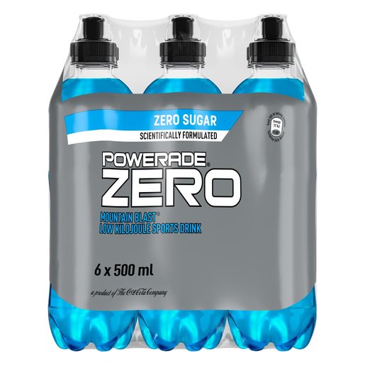 Powerade Mountain Blast Zero 6 x 500ml | Smart Price Specials | PnP Home