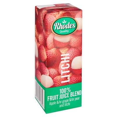 Rhodes 100% Fruit Juice Blend Litchi 200ml | Smart Price Specials | PnP ...