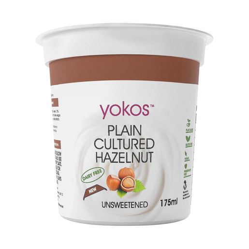 Yokos Plain Cultured Hazelnut Yoghurt 175g | PnP