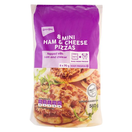PnP Mini Ham & Cheese Pizza 560g | PnP