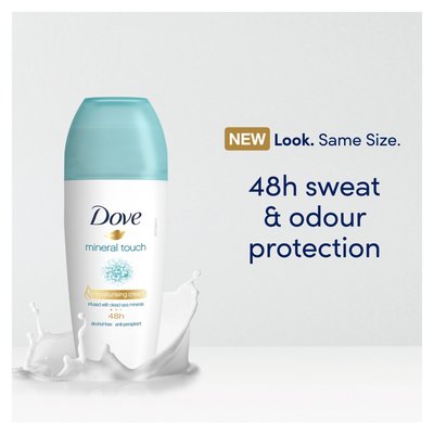 Dove Mineral Touch Antiperspirant Roll-On Deodorant 50ml | PnP