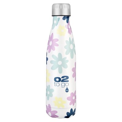 O2 Stainless Steel Bottle Double Wall Printed 750ml | Smart Price ...