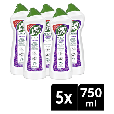 Handy Andy Lavender Multipurpose Cleaning Cream 750ml x 5 | Smart Price ...