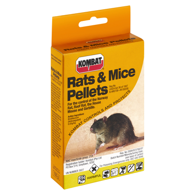 Kombat Rats & Mice Pellets 100g | PnP