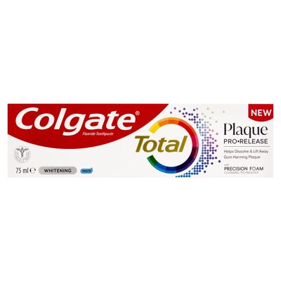 Colgate Total Plaque Pro-Release Fluoride Toothpaste 75ml | PnP